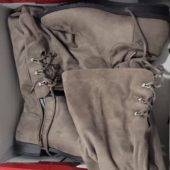 Guess | Shoes | Guess Shellie Over The Knee Boots Black | Poshmark